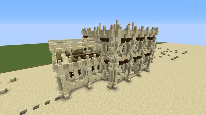 Desert Townhall Minecraft Map