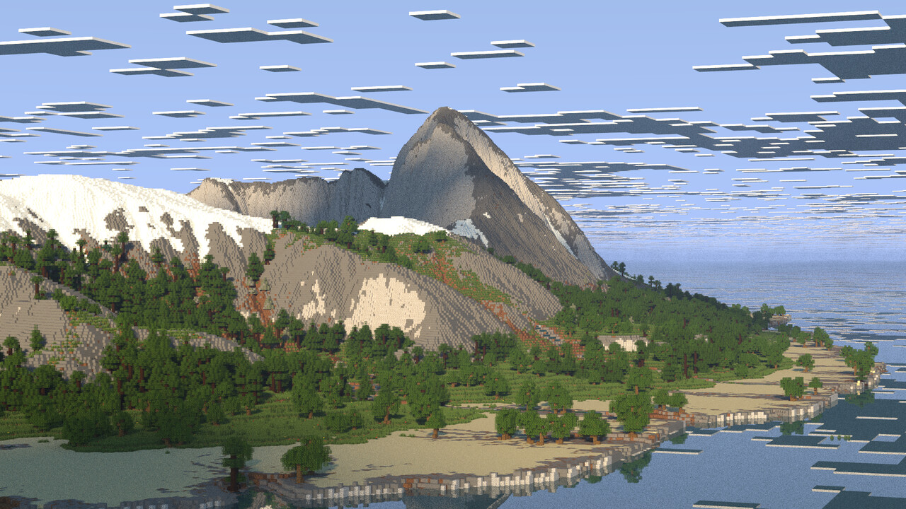 100+ Worldpainter Brushes Pack, Mountains, Heightmaps - McMeddons Sourcefiles for 7 Maps of Week ...