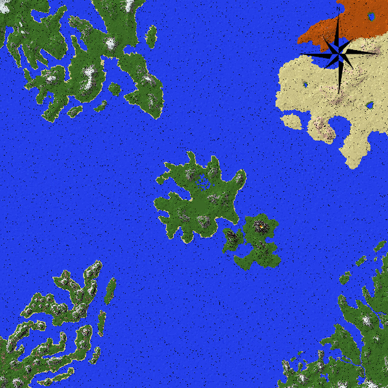 Pandora (10K x 10K) Minecraft Map