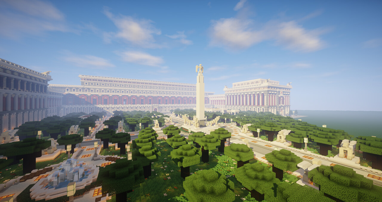 Palace of the Imperial Supreme Commander Minecraft Map