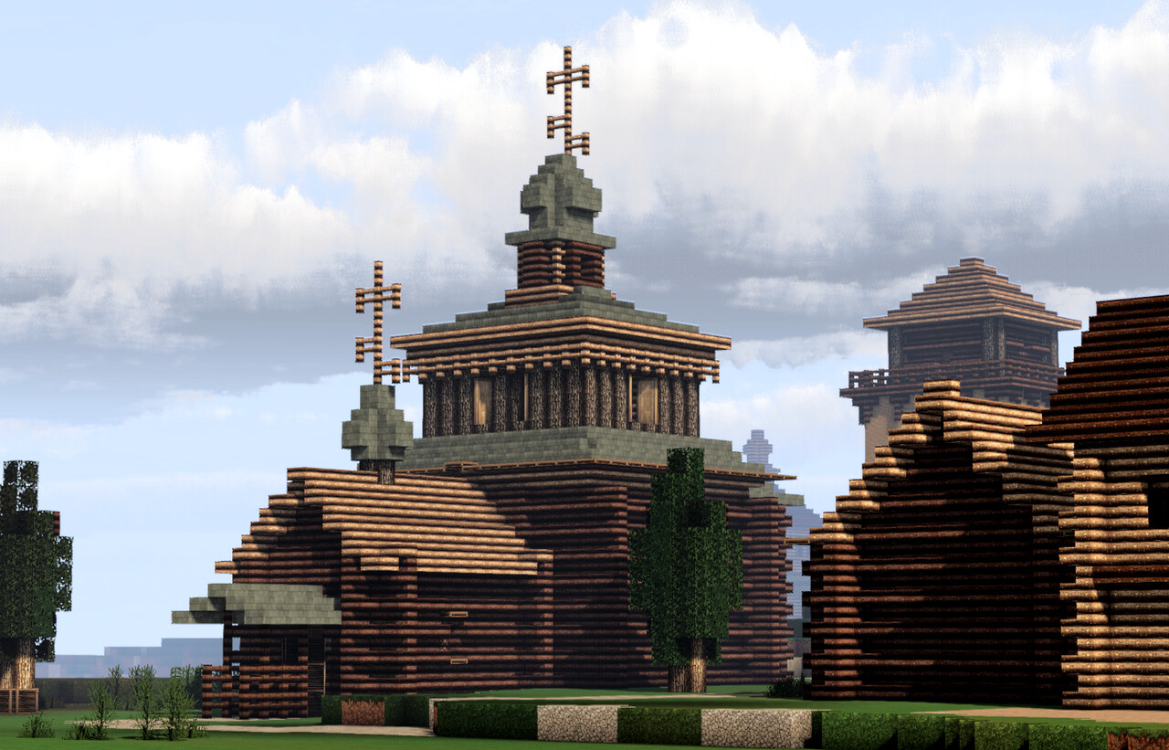 Uspenskaya Tserkov' (Assumption Church), Suzdal, Russia Minecraft Map