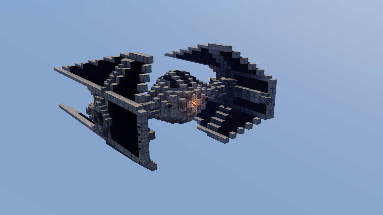 Star Wars - TIE Interceptor | UPDATED | DOWNLOAD Minecraft Map