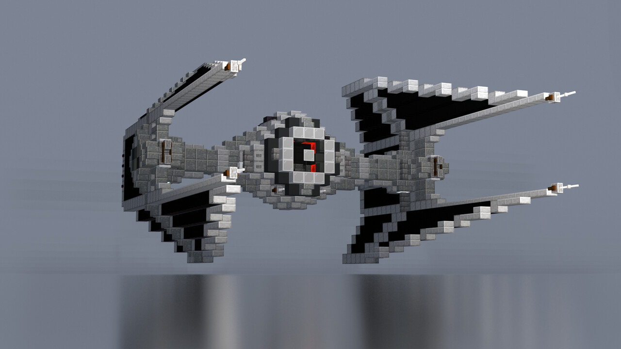 Star Wars - TIE Interceptor | UPDATED | DOWNLOAD Minecraft Map