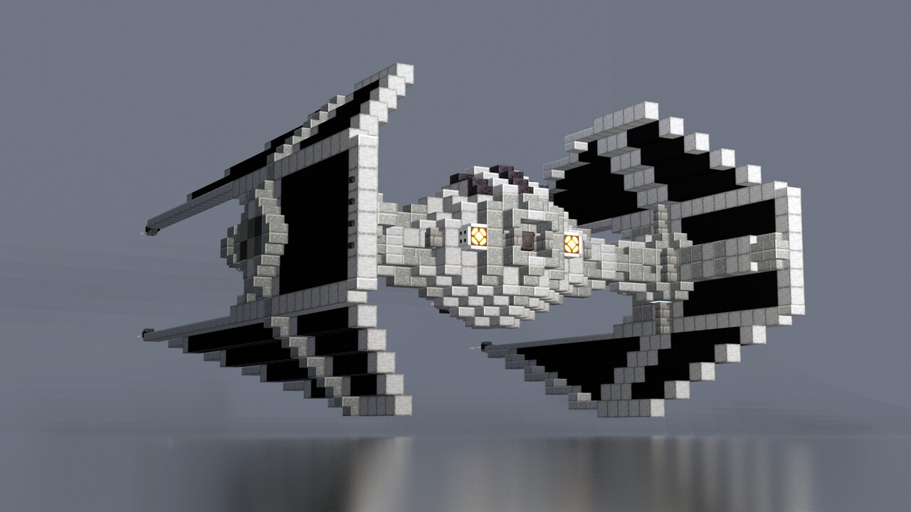 Star Wars - TIE Interceptor | UPDATED | DOWNLOAD Minecraft Map
