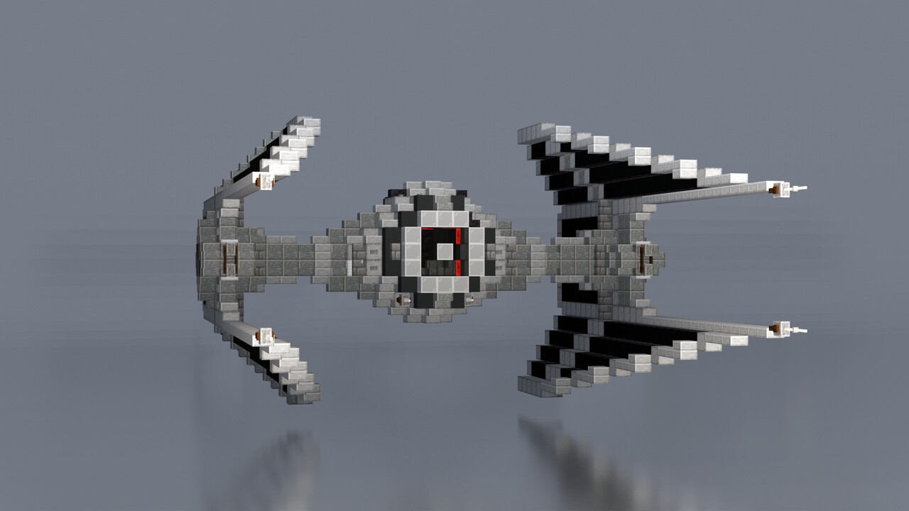 Star Wars - TIE Interceptor | UPDATED | DOWNLOAD Minecraft Map