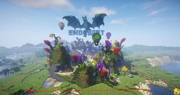 ENDCRAFT Dragon Lobby Minecraft Map