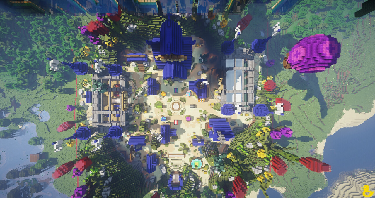 ENDCRAFT Dragon Lobby Minecraft Map