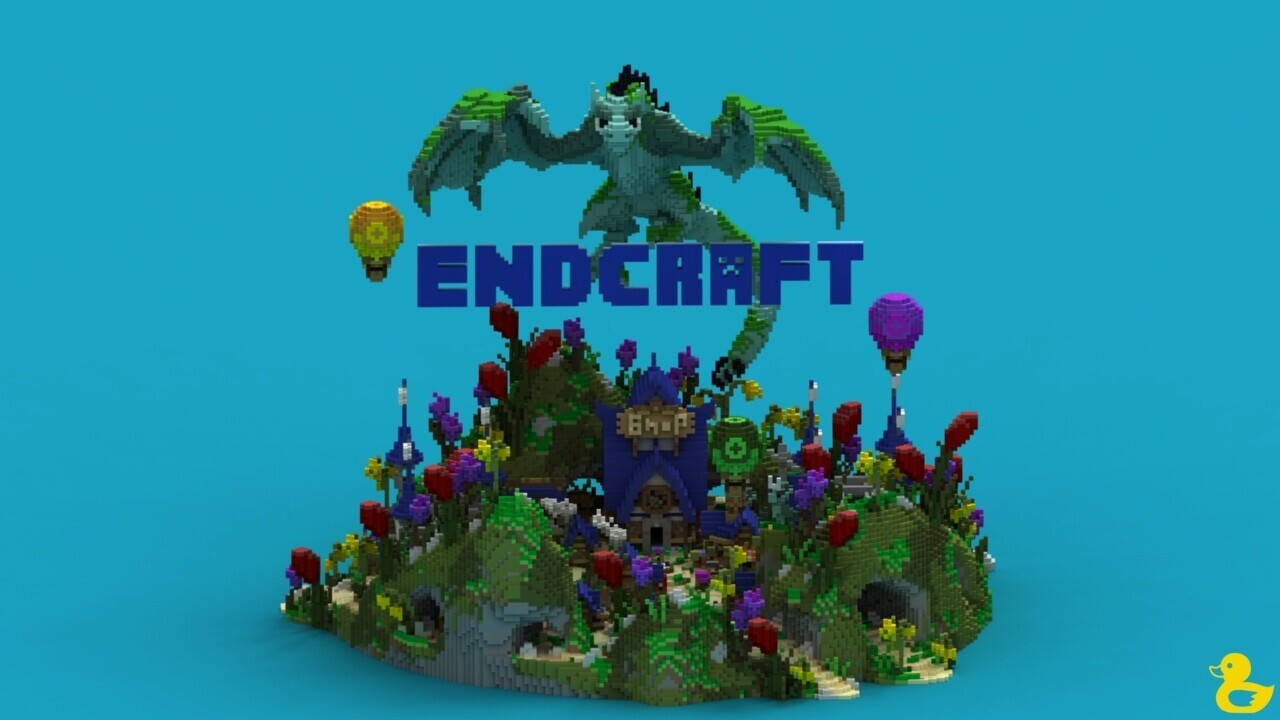 ENDCRAFT Dragon Lobby Minecraft Map