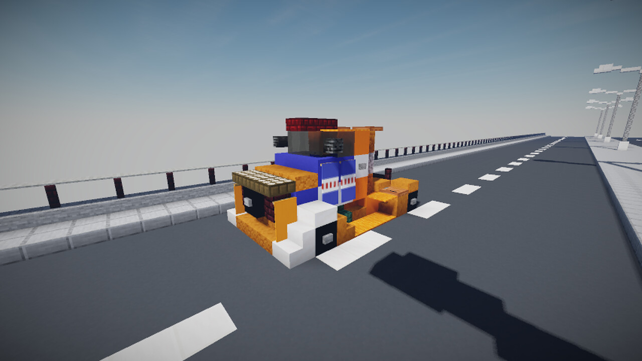 Mercedes Formula Truck Minecraft Map