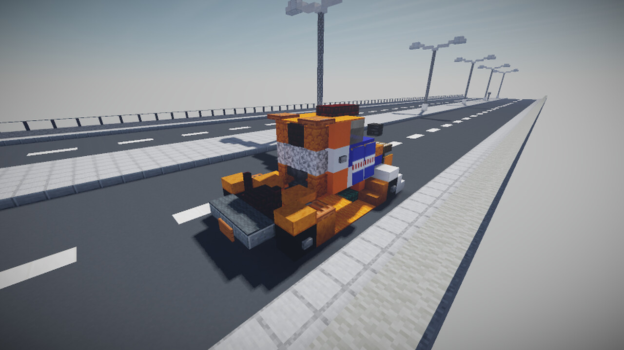Mercedes Formula Truck Minecraft Map