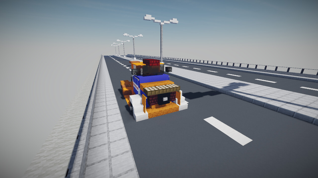 Mercedes Formula Truck Minecraft Map