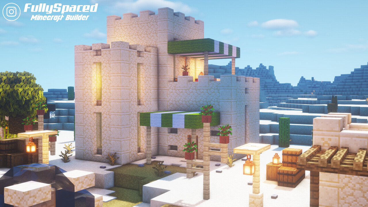 Desert Village Transformation Minecraft Map