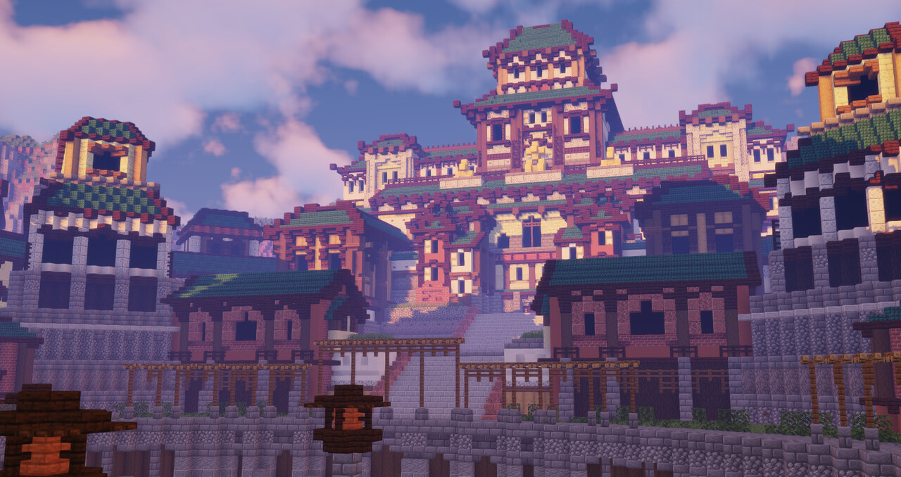 Temple Arena | Aderlyon Build Team Minecraft Map