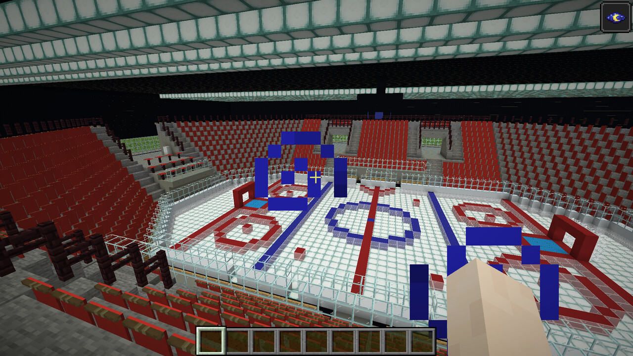 Marli Areena (Ice hockey arena) Minecraft Map