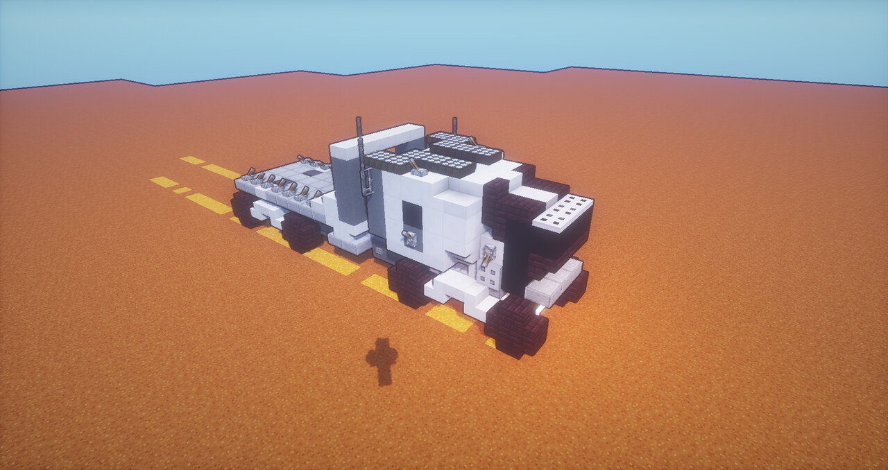 Futuristic Truck+ Schematic Minecraft Map
