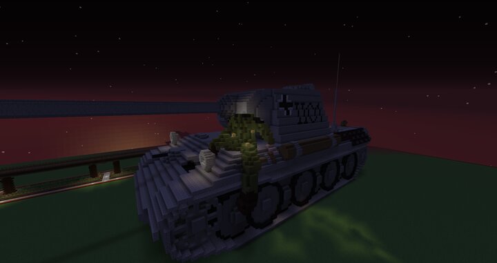 Tank Panther II Minecraft Map