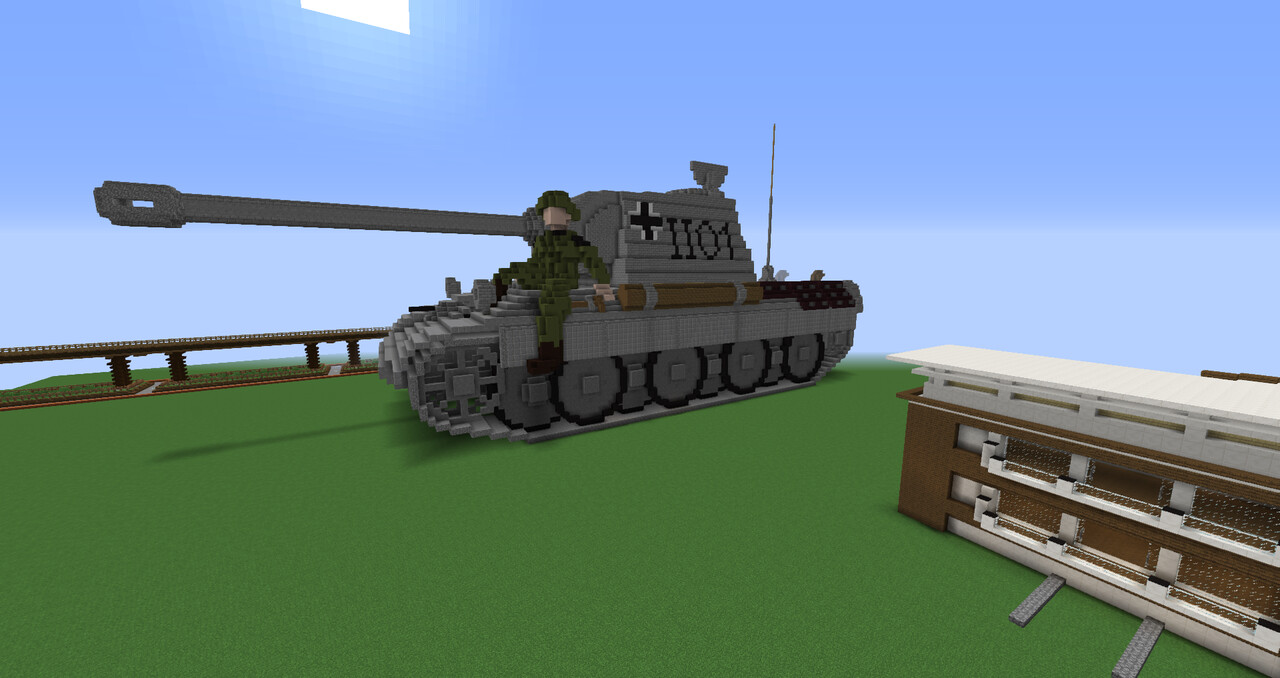 Tank Panther II Minecraft Map