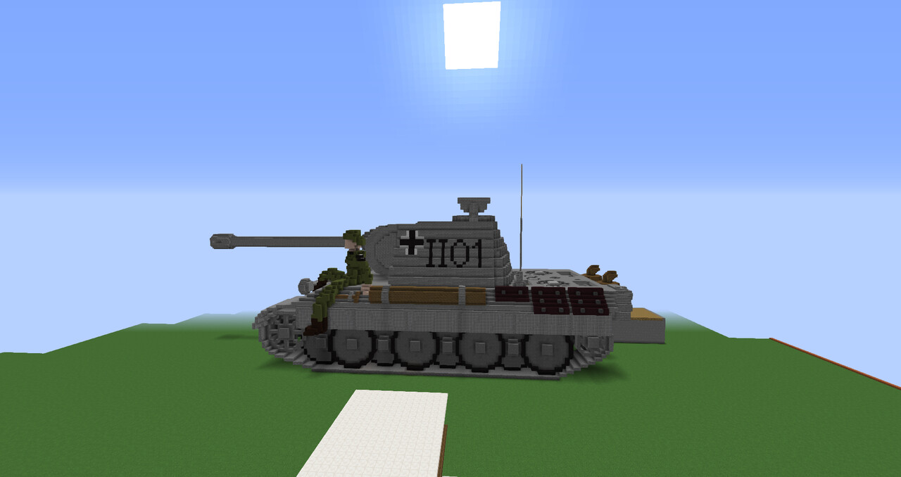 Tank Panther II Minecraft Map