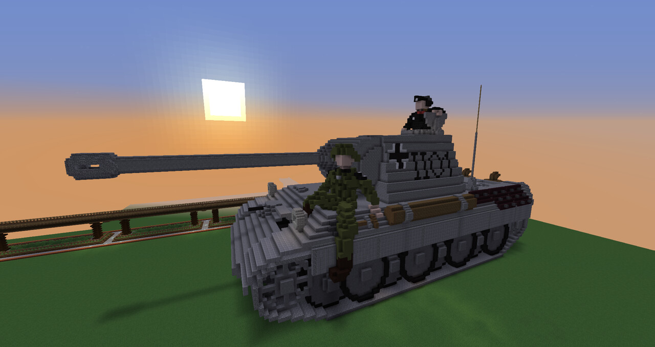 Tank Panther II Minecraft Map