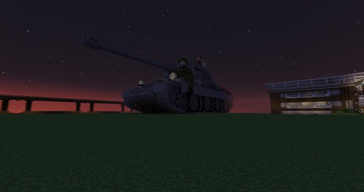 Tank Panther II Minecraft Map