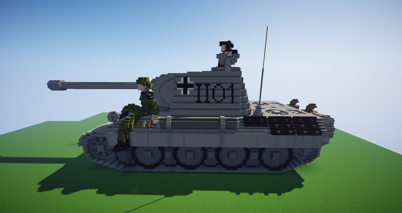 Tank Panther II Minecraft Map