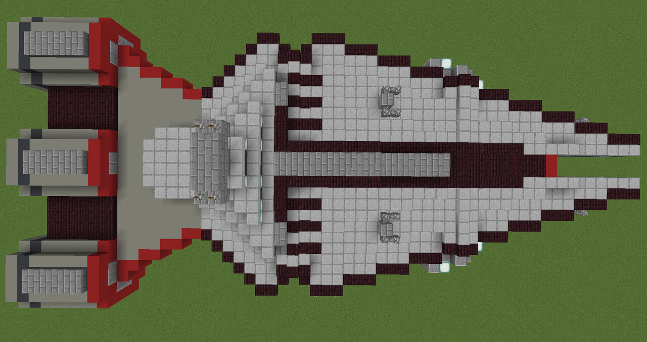 Starwars Republic Light Cruiser | Minecraft 1.12.2 [DOWNLOAD] Minecraft Map