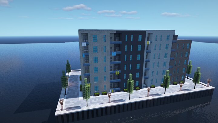 Seaside Apartments Minecraft Map