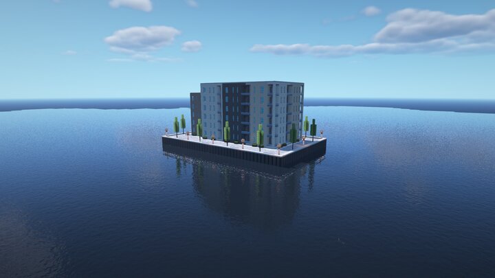 Seaside Apartments Minecraft Map