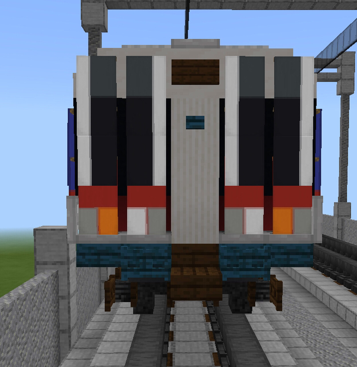 [1⅔:1] Seoul Metropolitan Subway 3000 series GEC 6 car set Minecraft Map