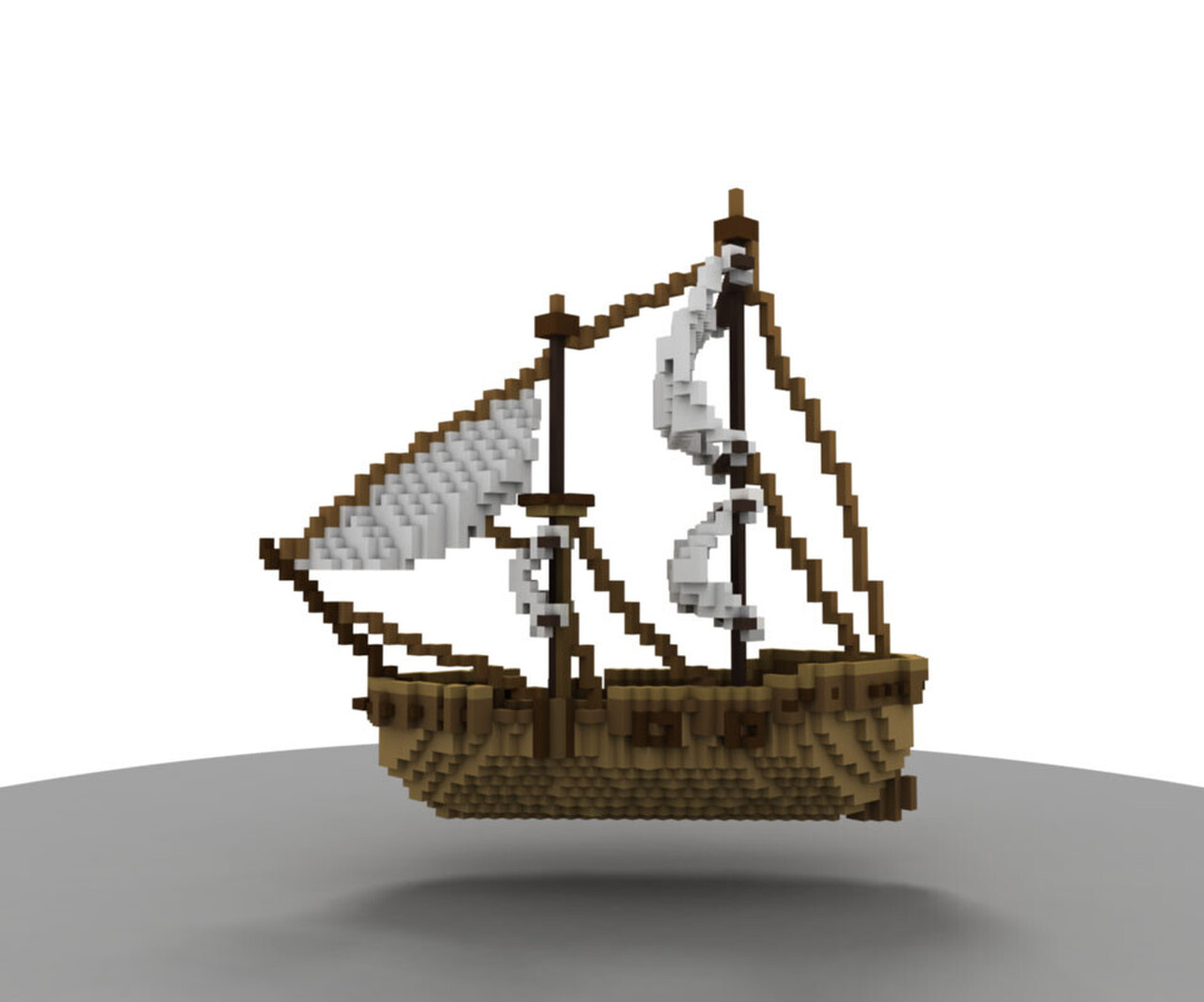 Simple Boat Minecraft Map