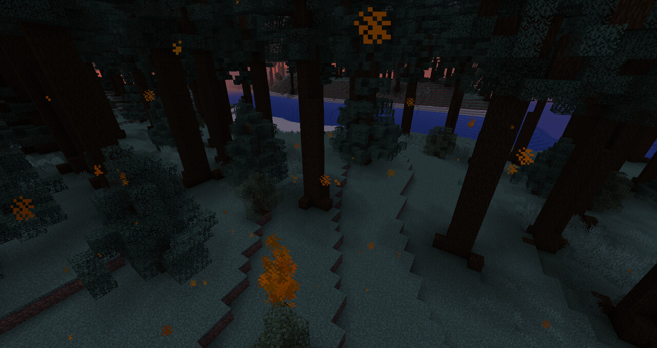 A day in the Forest Minecraft Map
