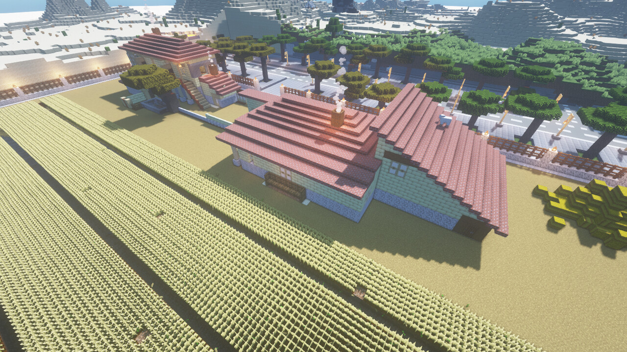 Farm Çiftlik 7 Minecraft Minecraft Map