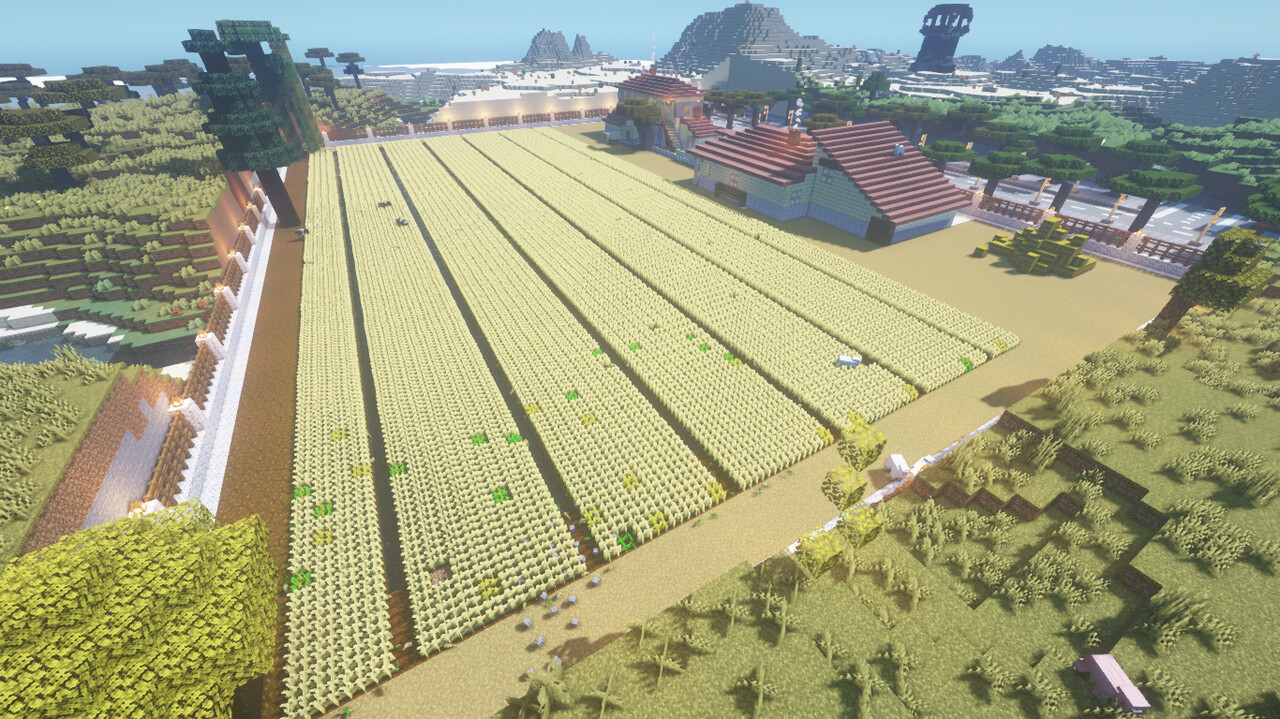 Farm Çiftlik 7 Minecraft Minecraft Map