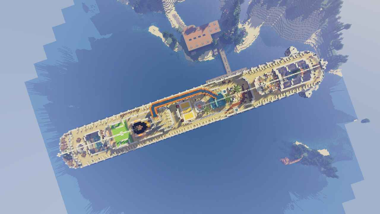 Cruise Ship "Anchor Cruise Line" Minecraft Map
