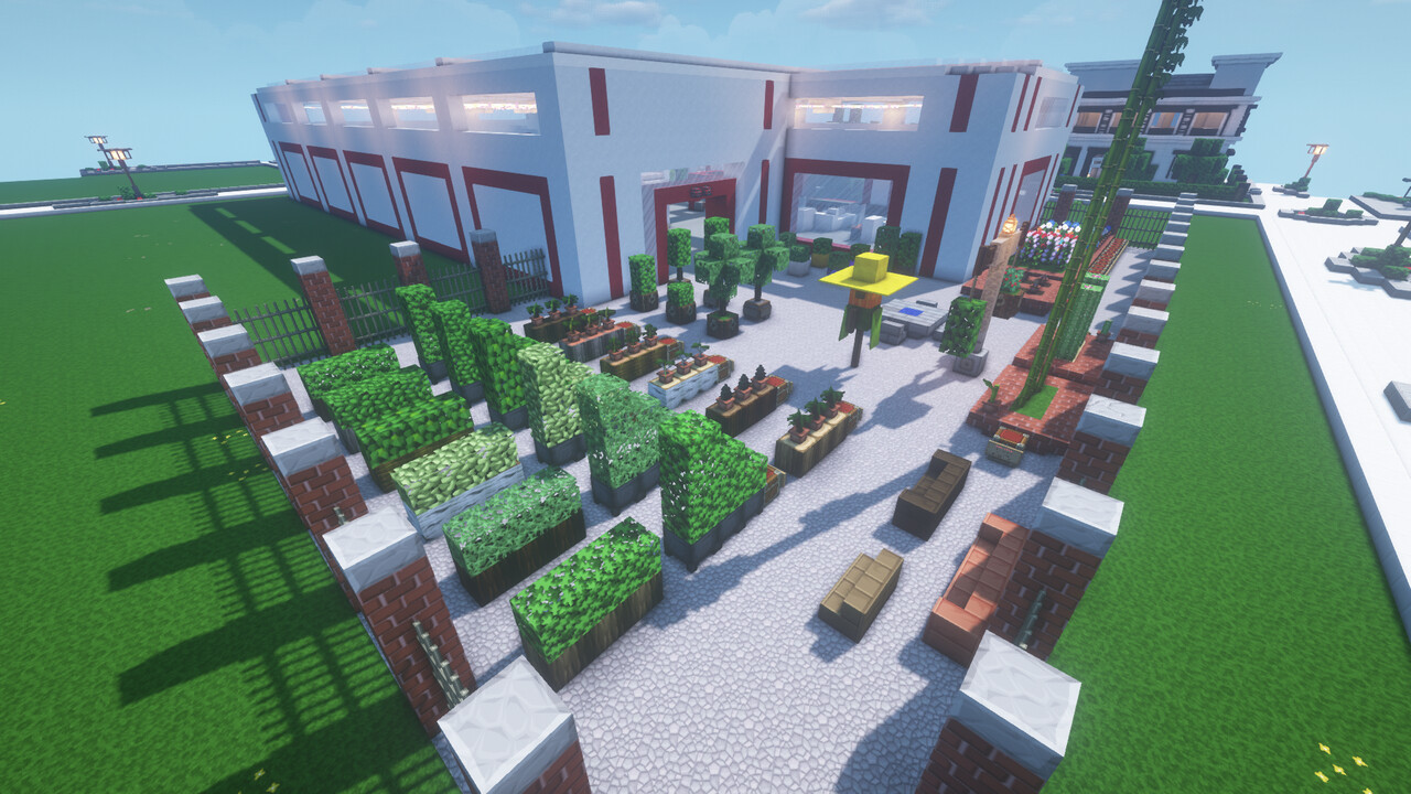 Building Supplies Store // Baumarkt Minecraft Map