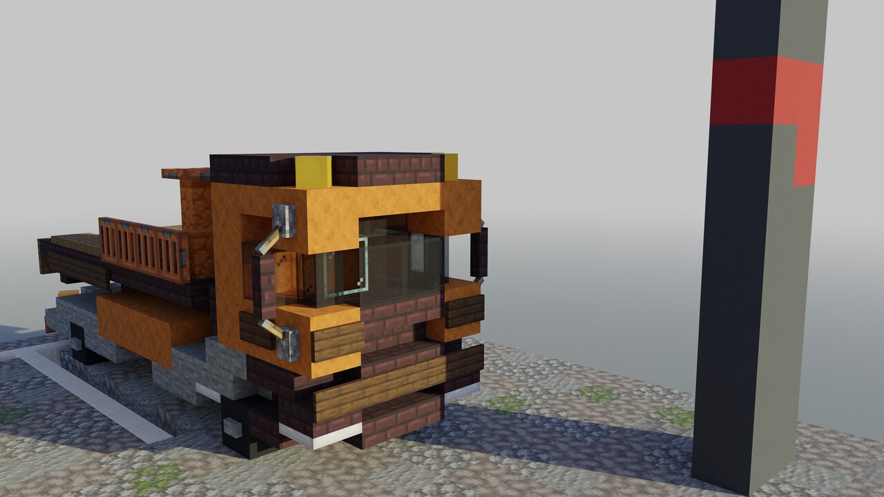 Backyard Mechanic | Minecraft Town House Minecraft Map