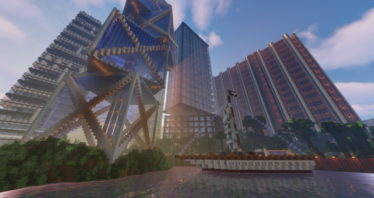 A Glorious Hub (Highly Rated!!!) Minecraft Map