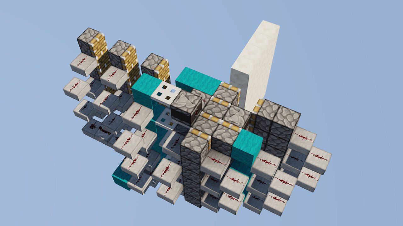 [Showcase] Seamless 8x8 Redstone Door made by InDestructibleMC ...