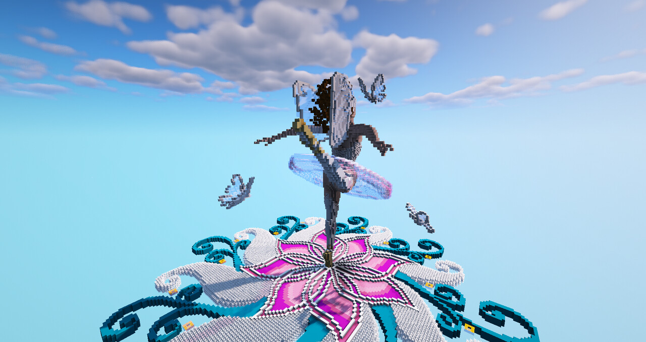 "Butterfly Ballet" Organic 🦋 Minecraft Map