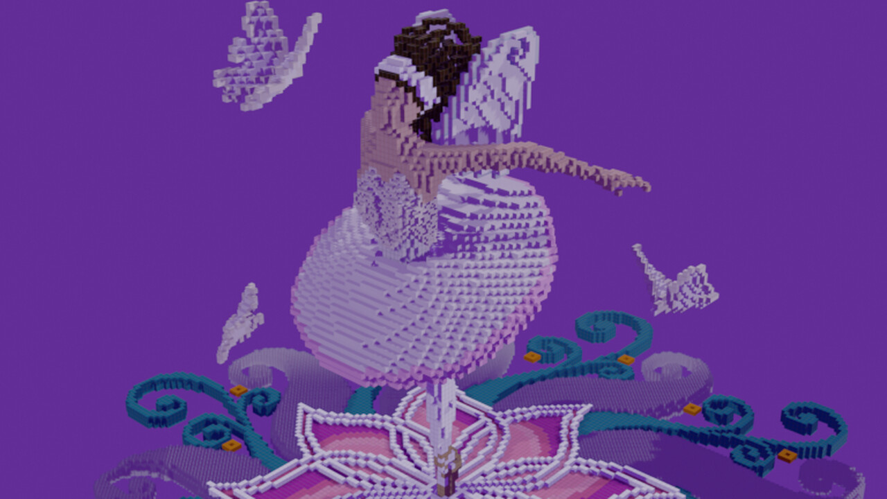 "Butterfly Ballet" Organic 🦋 Minecraft Map