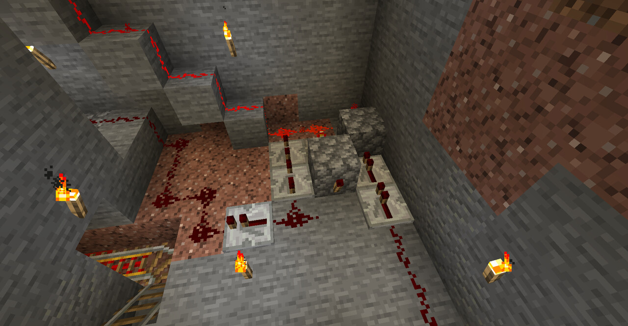 Fully automatic smelting system Minecraft Map
