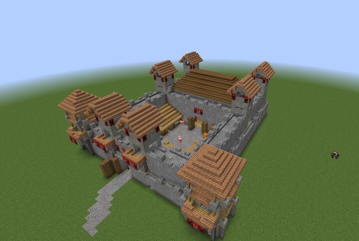 Coast Castle schematic Download! Minecraft Map