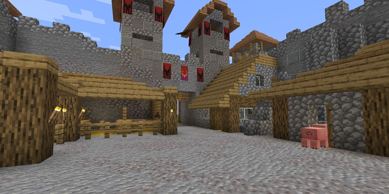 Coast Castle schematic Download! Minecraft Map