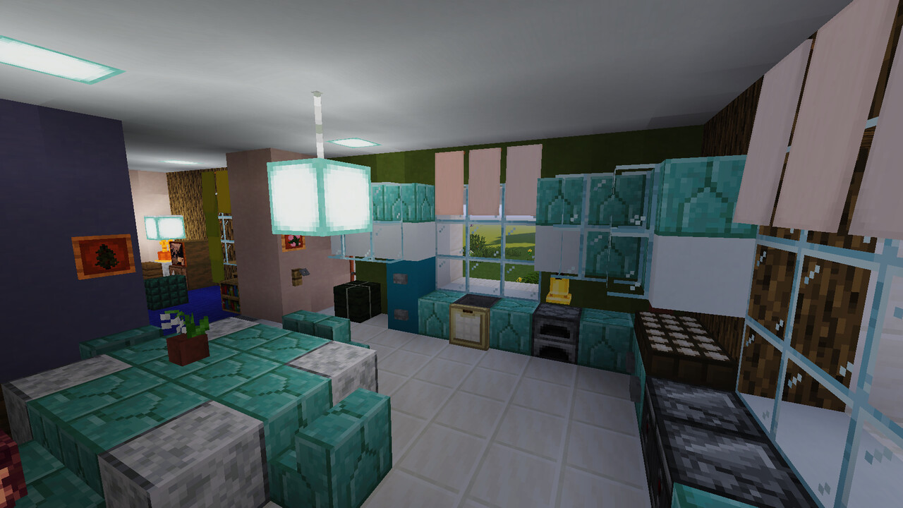 A Swell 1950's Home Minecraft Map