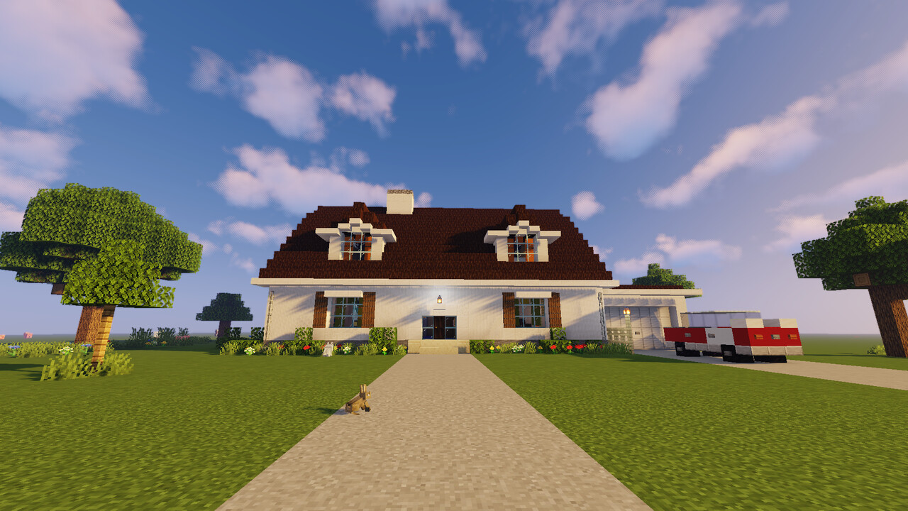 A Swell 1950's Home Minecraft Map