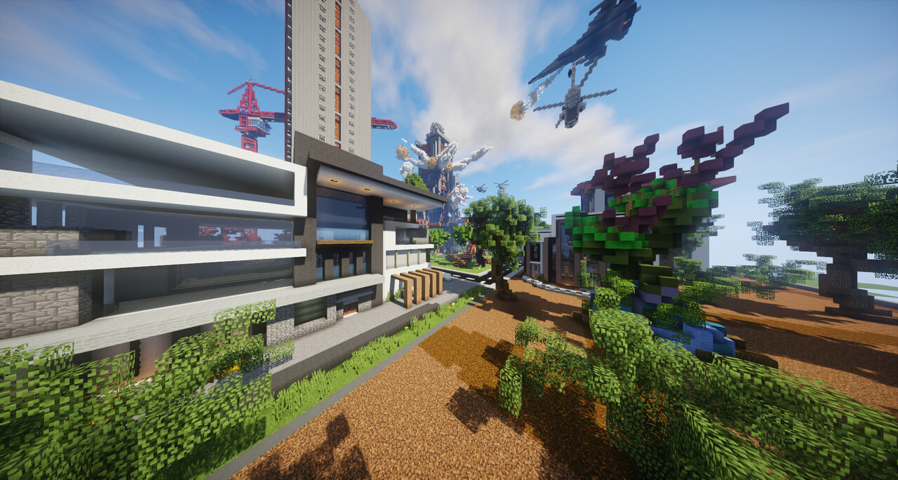 ⭐ EXCLUSIVE ⭐ Military Map - AliensBuilds 💥 Minecraft Map