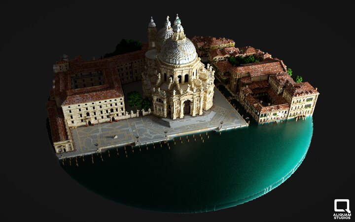 Santa Maria della Salute - Venice Minecraft Map