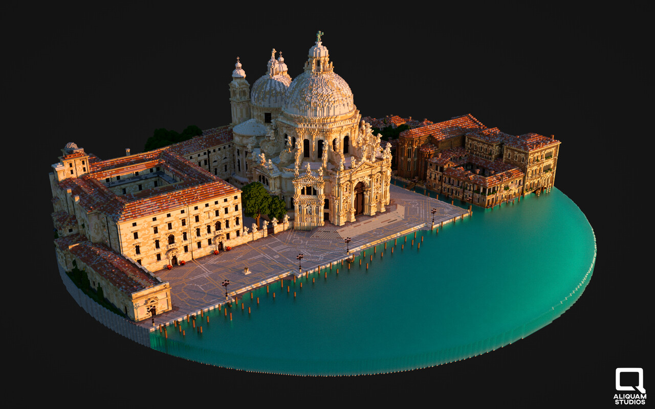 Santa Maria della Salute - Venice Minecraft Map