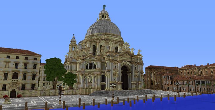 Santa Maria della Salute - Venice Minecraft Map