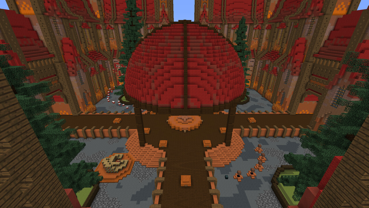 Factions Spawn -- Fall Minecraft Map